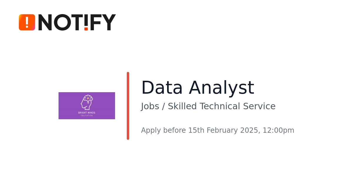 Notify — Data Analyst