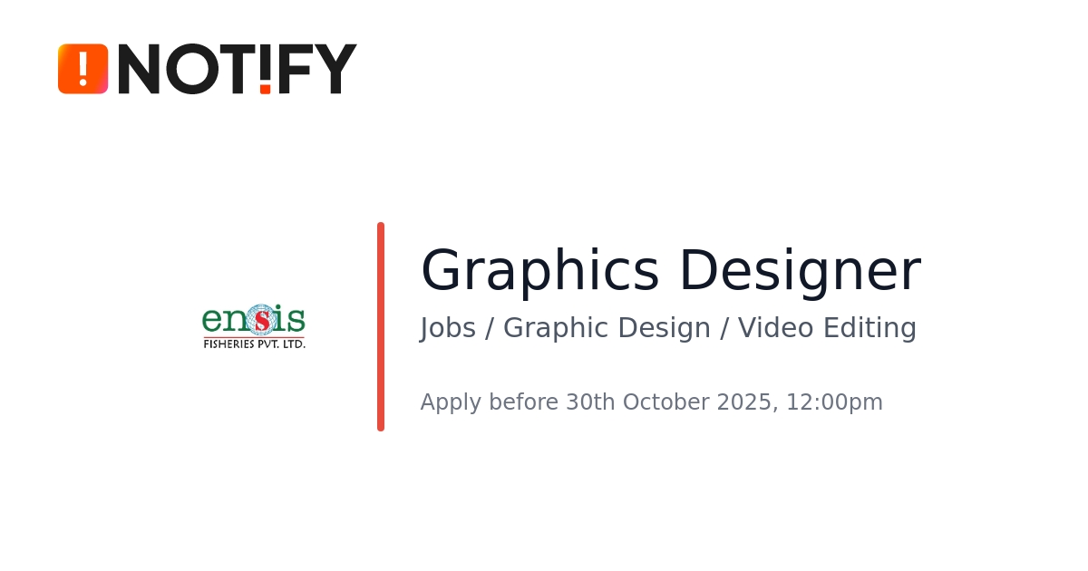 Notify — Graphics Designer