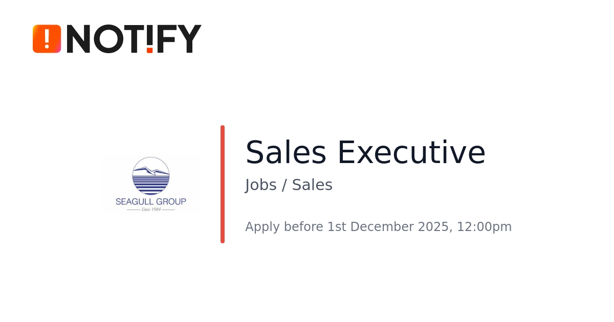 Notify — Sales Executive